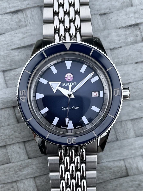 RADO CAPTAIN COOK R32505203 Automatic 200m Dive Watch 42mm. £950.00 ...