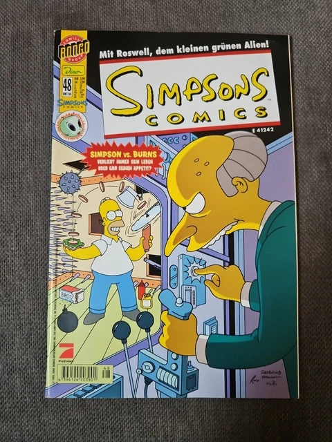 DIE SIMPSONS COMIC Heft Nr. 48 Comics Hefte Bart Simpson Horror-Show ...