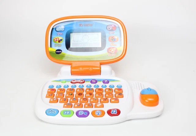 VTECH MY LAPTOP Orange Preschool Educational Computer £13.99 - PicClick UK
