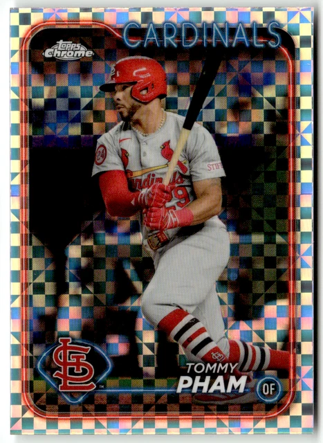 2024 TOPPS CROMO MLB N º USC111 Tommy Pham Checkerboard Refractor EUR 1 ...