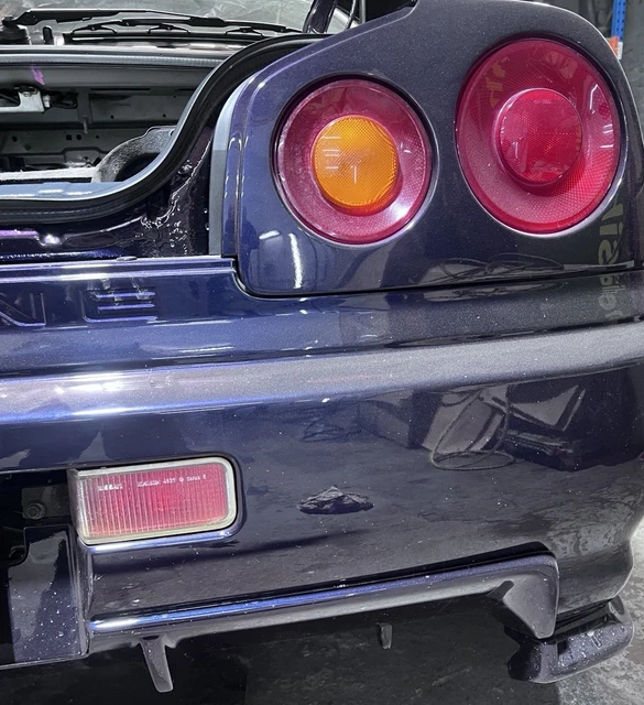 NISSAN GENUINE SKYLINE BNR34 GTR R34 Rear Bumper Fog Lamp Light 26580 ...