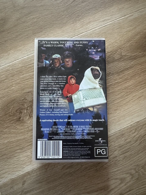 E.T. THE EXTRA-TERRESTRIAL VHS PAL Special Edition Universal £8.96 ...