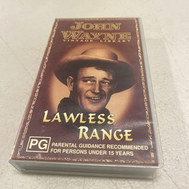 LAWLESS RANGE JOHN Wayne . On VHS Cleaned And Tested £6.18 - PicClick UK