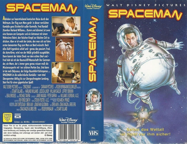 (VHS) SPACEMAN - Harland Williams, Jessica Lundy, William Sadler (Walt ...