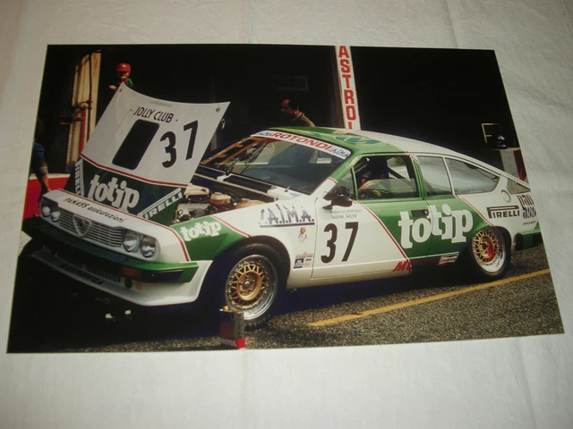 ALFA ROMEO PHOTO Alfa Romeo Gtv 2.5 Totip Jolly Club Monza Track ...