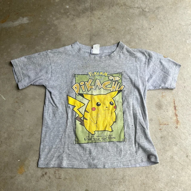 VINTAGE 1990S 1999 nintendo pokemon pikachu number 25 limited edition t ...