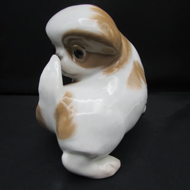 ROYAL COPENHAGEN DOG Figurine 445 Pekingese Puppy ERIK Nielsen First ...
