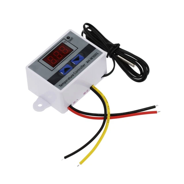 DIGITALER TEMPERATURREGLER DISPLAY Thermostat Kontrollschalter und ...