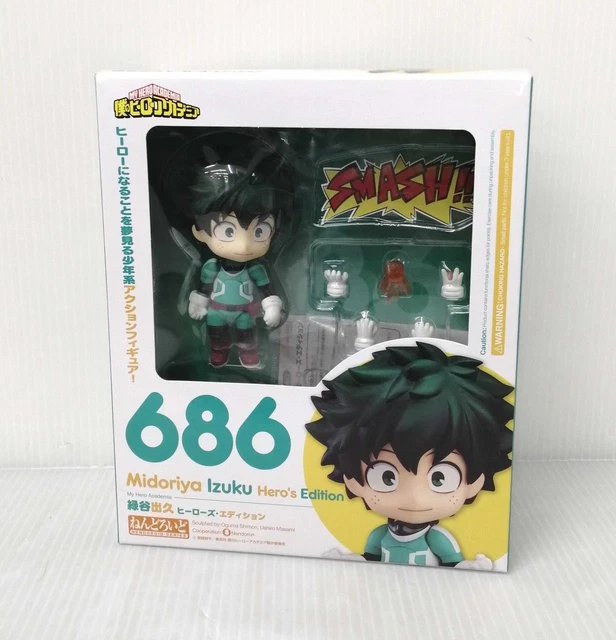 MY HERO ACADEMIA Model Number Nendoroid Izuku Midoriya Heroes Edition ...