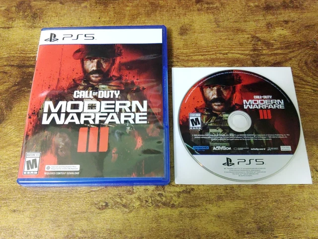 CALL OF DUTY: Modern Warfare III (COD MW3) para PlayStation 5 (PS5 ...
