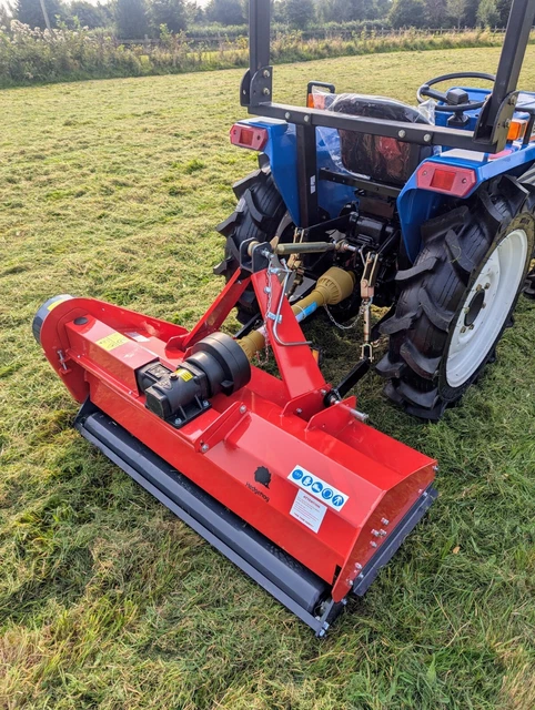 COMPACT TRACTOR FLAIL Mower, Hedgehog, Topper, Cutter, Mulcher, Kubota ...