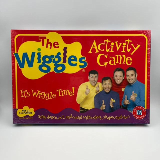 THE WIGGLES ACTIVITY Game It's Wiggle Time Board Game 2003 New Sealed £ ...