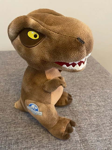 JURASSIC WORLD OFFICIAL T-Rex Tyrannosaurus Rex Plush Soft Toy Dinosaur 11" £6.99 - PicClick UK