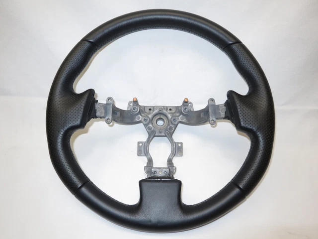 NISSAN SKYLINE R35 Gtr Gt-R Oem Leather Steering Wheel 370Mm Bnr35 Jdm ...