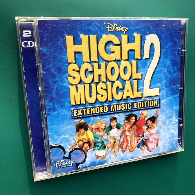 DISNEY HIGH SCHOOL MUSICAL 2 TV Soundtrack Cast CD+DVD Enhanced ...
