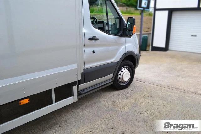 NOIR CÔTÉ BARRES Pour ford transit MK8 2014 - 2021 Châssis Cab Benne ...