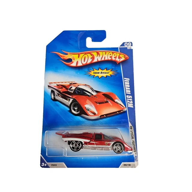 HOT WHEELS 2009 #95 HW Caractéristiques spéciales - FERRARI 512M ...