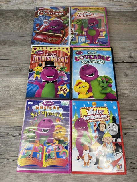BARNEY DVD LOT Of 12 Collection Kids Television *Poor To Good Condition ...