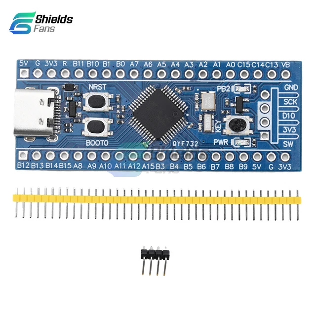 TYPE-C ORIGINAL STM32F103C8T6 Core Development Board STM32 Minimum ...