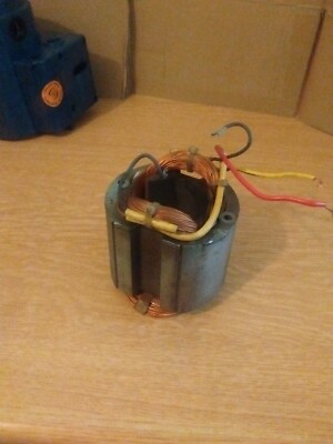 RYOBI INDUSTRIAL RE-600 ROUTER HALF INCH PLUNGE ROUTER FIELD COIL 240v ...