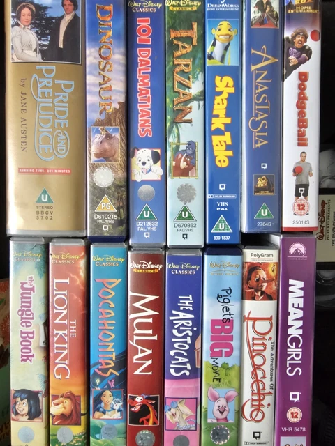 WALT DISNEY VHS bundle + Extras £5.50 - PicClick UK
