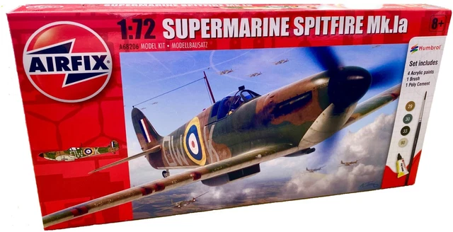 AIRFIX 1:72 SUPERMARINE Spitfire Mk.1a £8.79 - PicClick UK