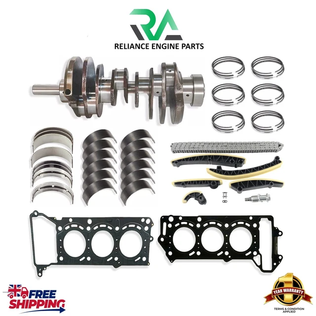 MERCEDES-BENZ OM642 ALLOY Steel Crankshaft Engine Rebuild Kit 3.0 ...