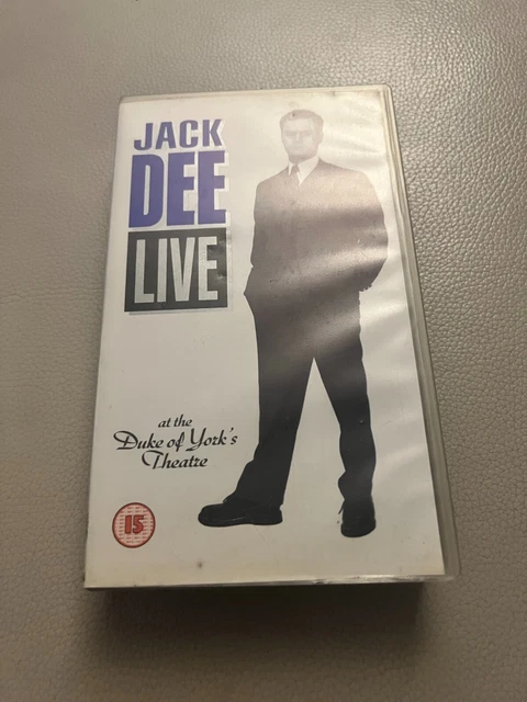 JACK DEE LIVE VHS £4.00 - PicClick UK