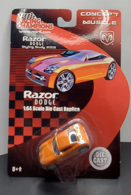 RACING CHAMPIONS 🏁 Concept And Muscle 🏁 Dodge Razor 1:64 Diecast Car 🚨 ...