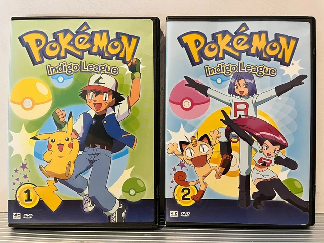 POKEMON INDIGO LEAGUE Volume 1-2 DVD - Animated Series - Pikachu Ash $26.60 - PicClick CA