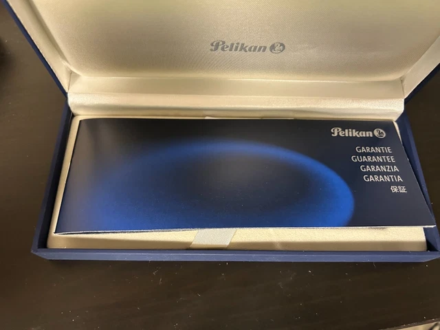 NEW PELIKAN CLASSIC M205 Demonstrator Clear Fountain Pen Broad Nib $181 ...