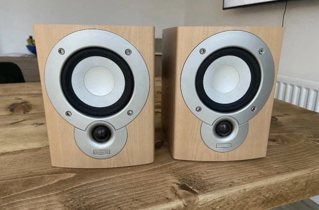 DENON MISSION SCM51 Two-Way Reflex HiFi Shelf Speakers 75W/CHANNEL 6 ...