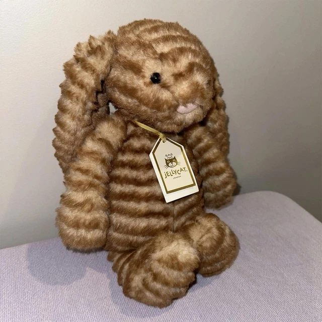 JELLYCAT JUNIPER BUNNY Plush 31cm Striped Ultra Official with Tag ...