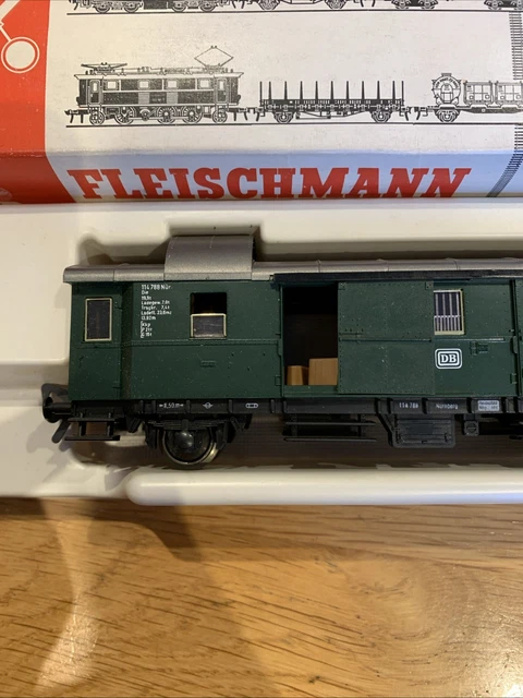 FLEISCHMANN HO COACH 5060 - DB GREEN MIB - Ref DD5 £19.99 - PicClick UK