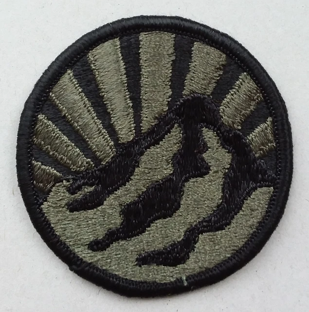 US ARMY PATCH Montana National Guard BDU Battle Uniform Badge United ...