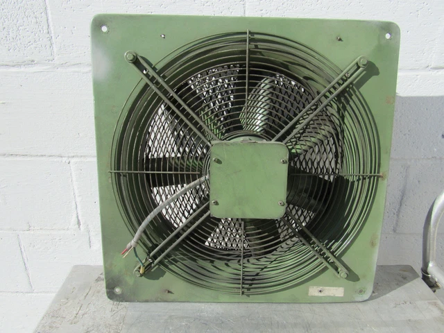 ZIEHL-ABEGG FC040-4EQ.4C.3 AXIAL Flow Fan 400Mm 115Vac >900Ccm Air Flow ...