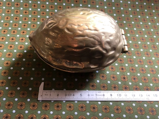 CASSE NOIX NOISETTE moderniste forme noix rare ancien antique ...