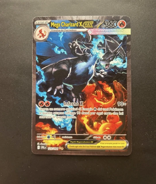 CARTA POKÉMON MEGA Charizard X ex (PFL 125) ITA– Near Mint EUR 471,00 ...