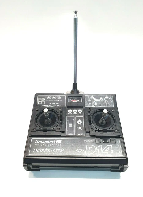 BR) GRAUPNER JR Remote Control Modul System SSM D14 Controller EUR 29 ...