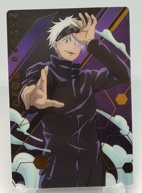 GOJO SATORU JUJUTSU Kaisen Wafer Card Bandai SP 1-24 Japanese Anime ...