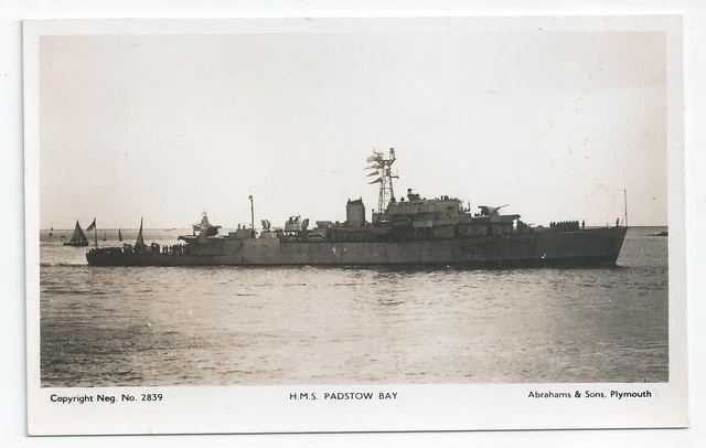 HMS PADSTOW BAY Bay class Frigate Royal Navy Unused RP PC EUR 13,61 ...