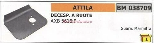 JOINT D'ÉCHAPPEMENT ATTILA Débroussailleuse AXB 5616F 038709 EUR 11,47 ...
