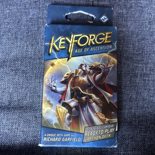 KEYFORGE AGE OF Ascension Archon Card Deck Builder Game Sealed Fantasy ...