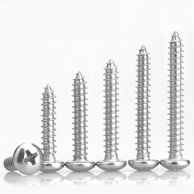 M2-M6 PHILLIPS TRUSS Mushroom Head Self Tapping Wood Screws 316 Stainless Steel $4.39 - PicClick AU