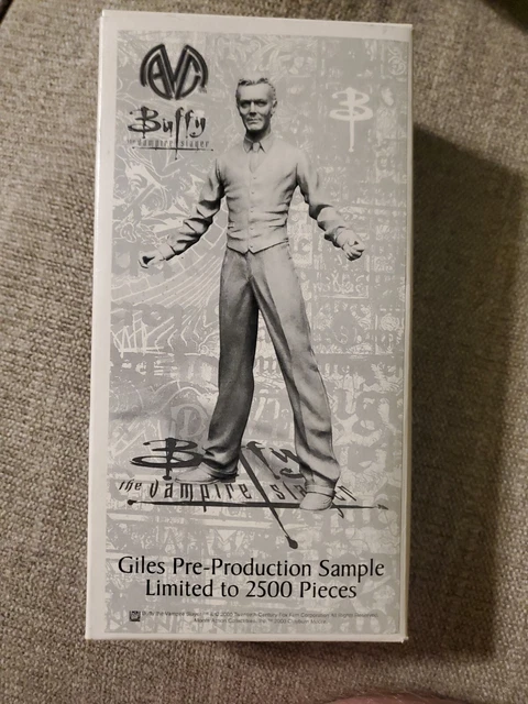 GILES - BUFFY TV Series - Pre-Production Sample Action Figure. Damaged ...