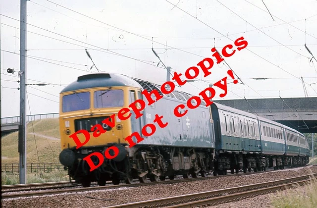 ORIGINAL 35MM Slide Diesel/Steam Train/Railway 47403 @ Hatfield June ...