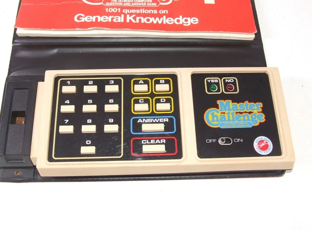 MASTER CHALLENGE 1 Vintage 1980s General Knowledge Quiz Peter Pan ...