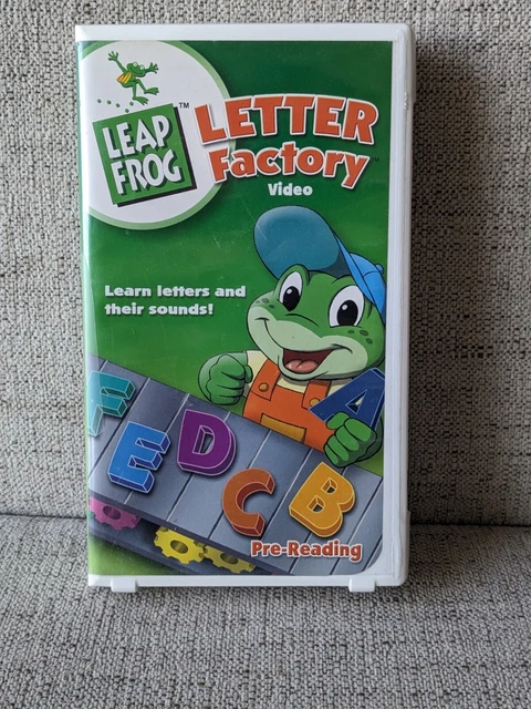 LEAPFROG - LETTER Factory | VHS, 2003, Warner Home Video, Ages 2-5 $9. ...