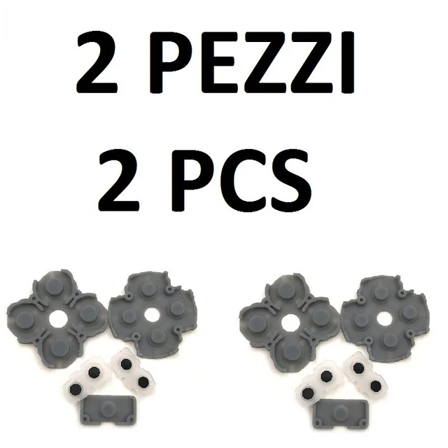 PS5 CONTROLLER CONDUCTIVE Rubber Kit Silicon Pads Replacement ...