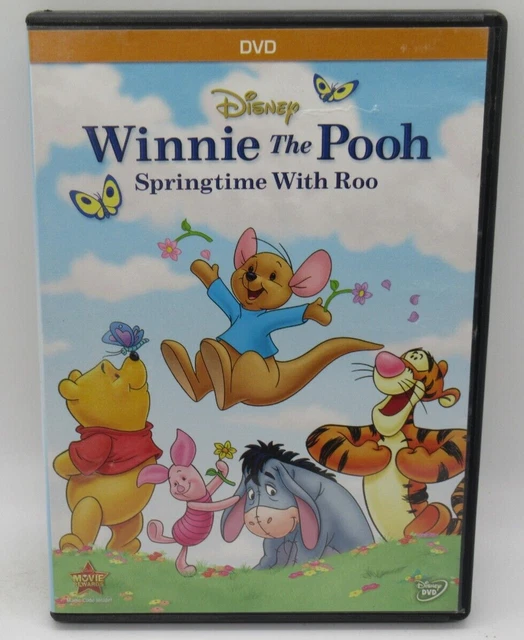 DISNEY - WINNIE The Pooh: Springtime With Roo Animated Dvd Movie Egg ...